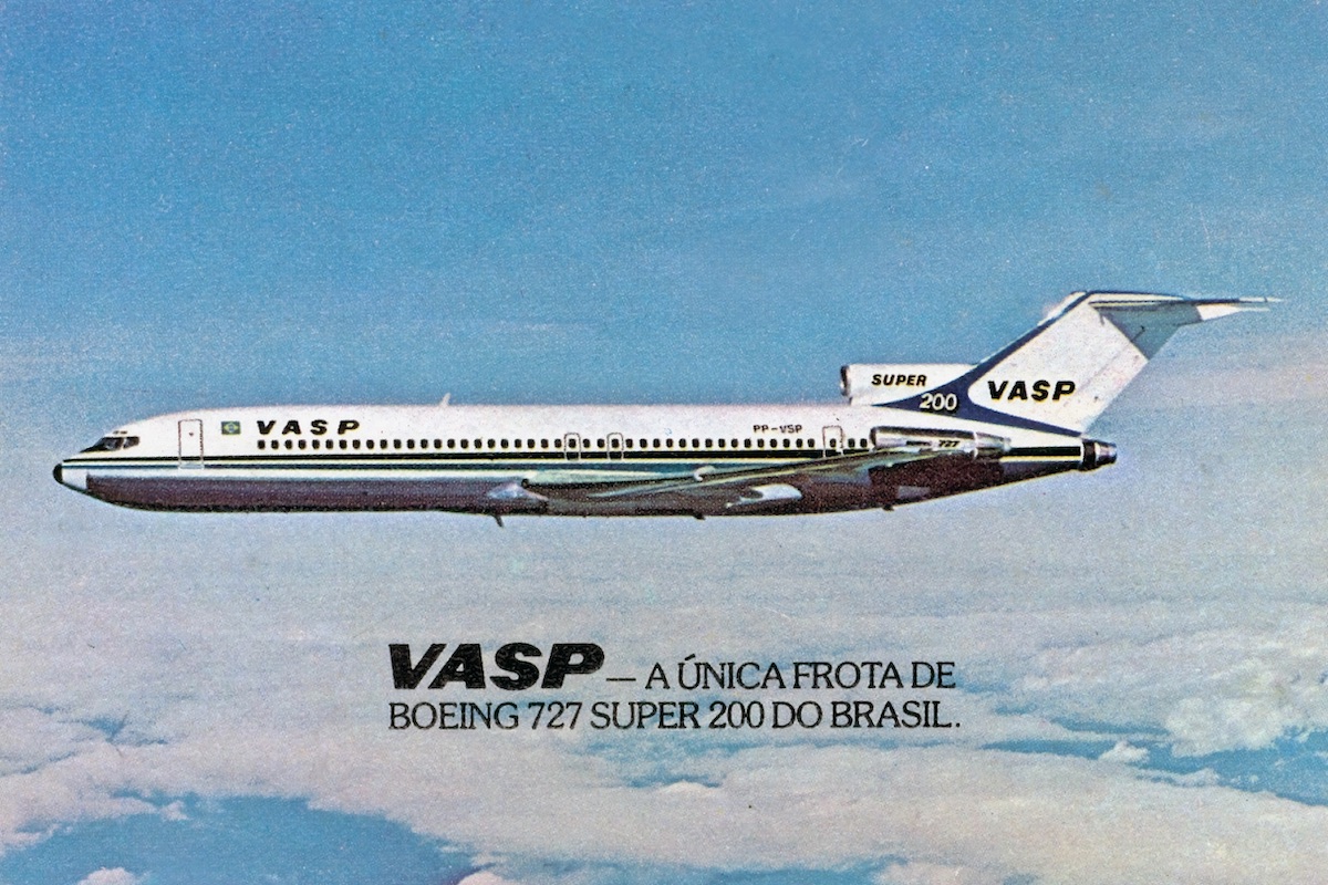 PP-SNE e PP-SNF: os primeiros Boeing 727s da Vasp - Flap International