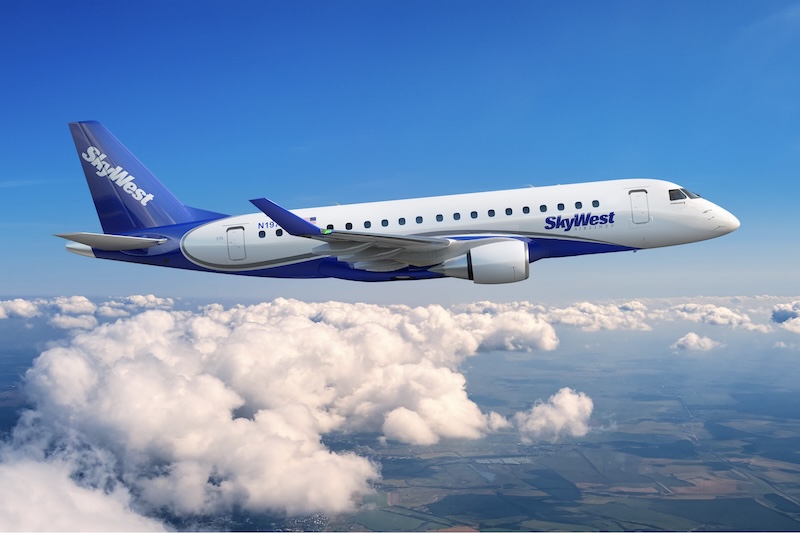 Maior operadora de E-Jets no mundo, SkyWest faz nova grande encomenda ...
