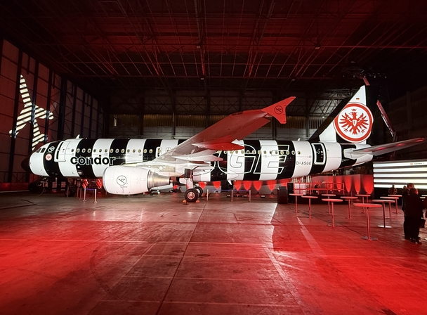 New Condor and Eintracht Frankfurt livery