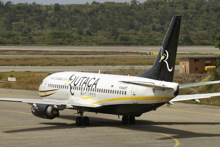 Rutaca inicia venda dos voos para o Brasil