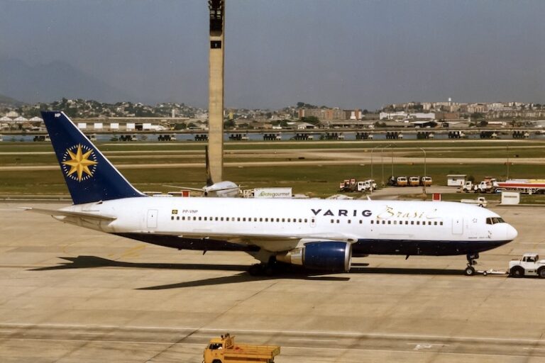 2000: a ocupação da Varig nos voos internacionais partindo do Galeão